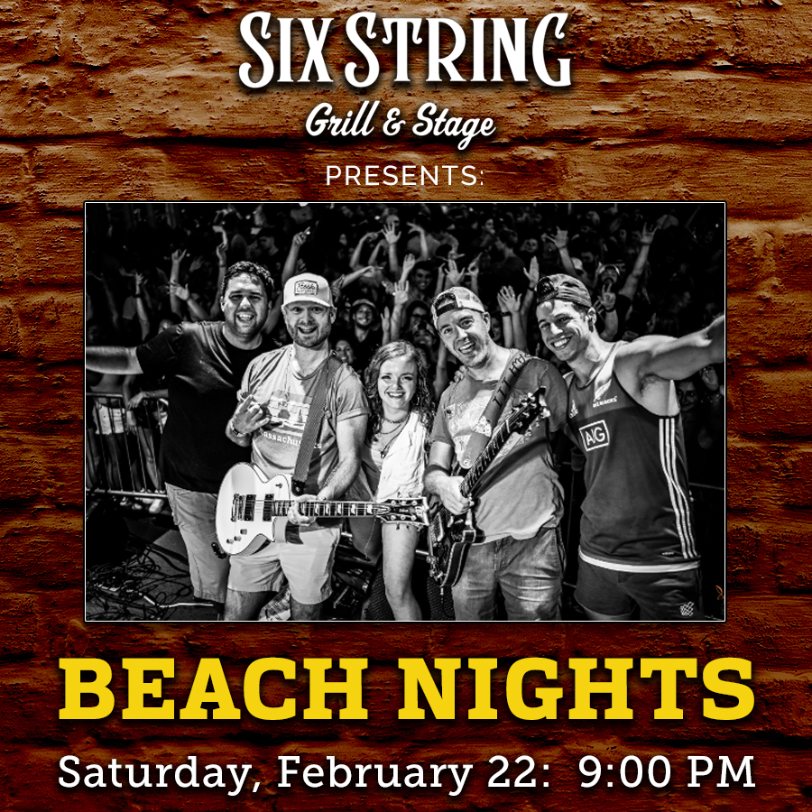 Six String Grill & Stage – Beach Nights | Patriot Place