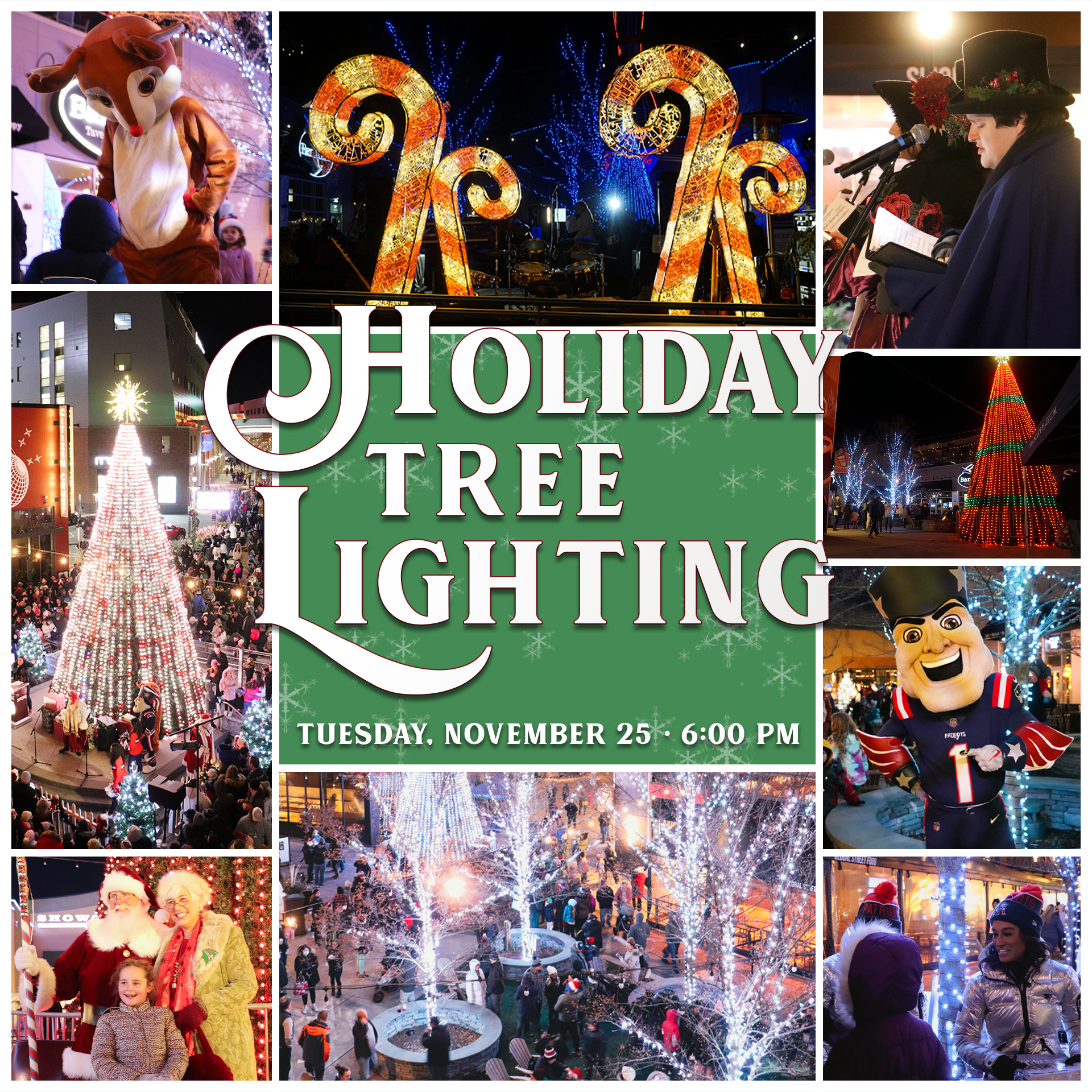 Holiday Giving Tree Lighting | Patriot Place