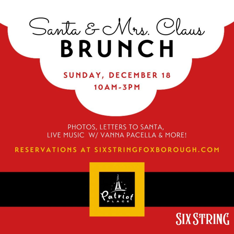 Six String Grill & Stage – Santa & Mrs. Claus Brunch | Patriot Place