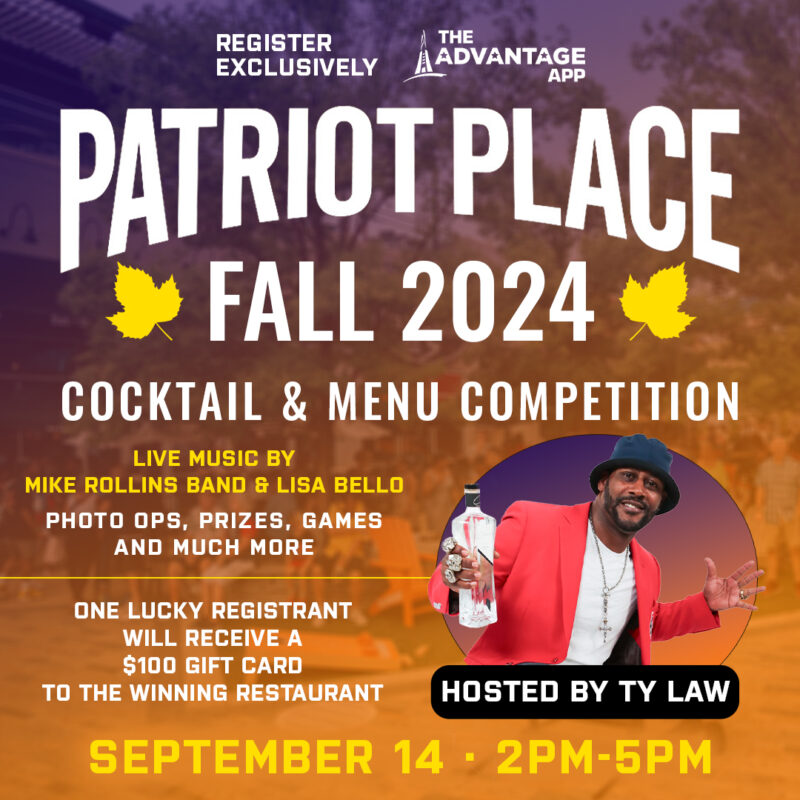 Patriot Place Fall Cocktail & Menu Competition | Patriot Place