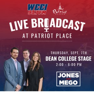 WEEI Live on the Dean College Stage | Patriot Place