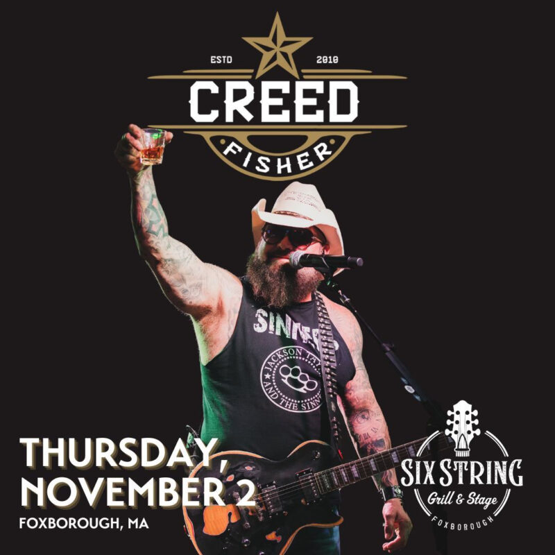 Six String Grill & Stage – Creed Fisher | Patriot Place