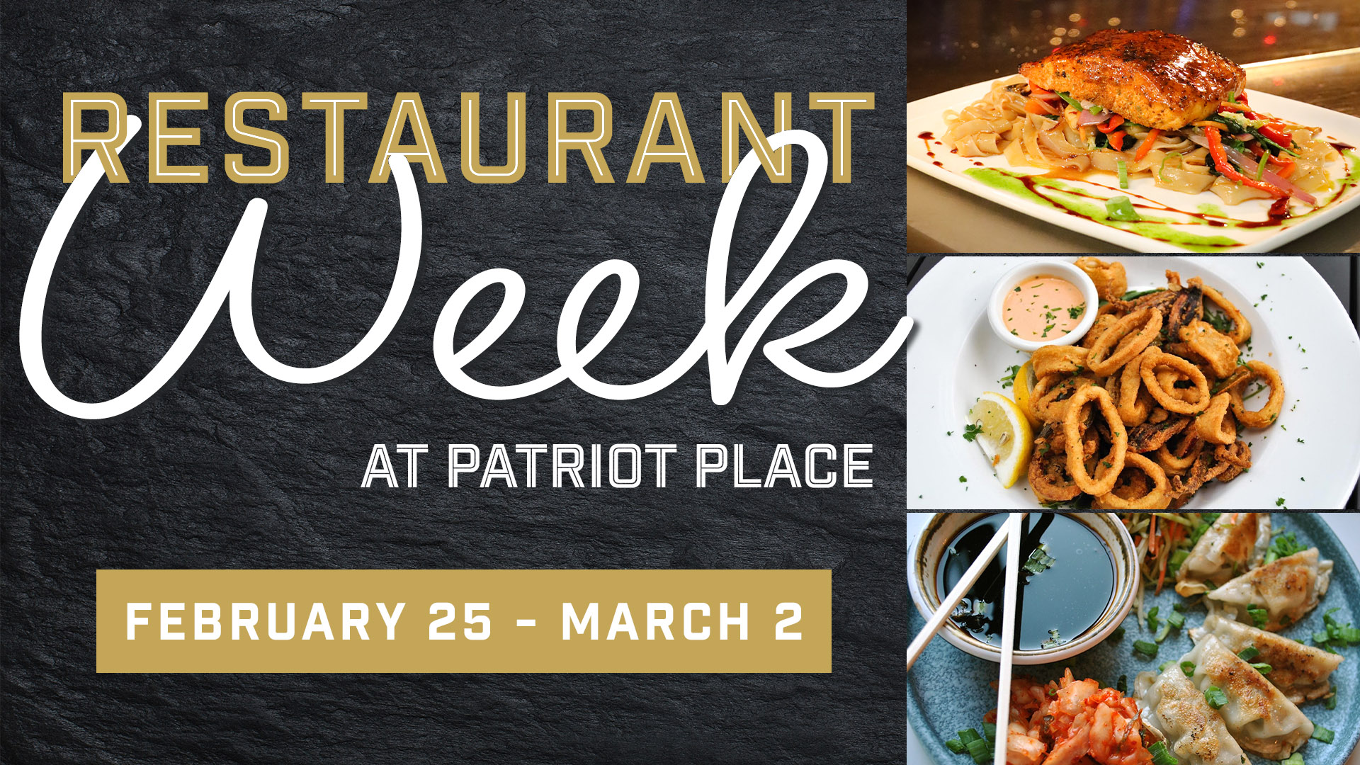 Restaurant Week | Patriot Place