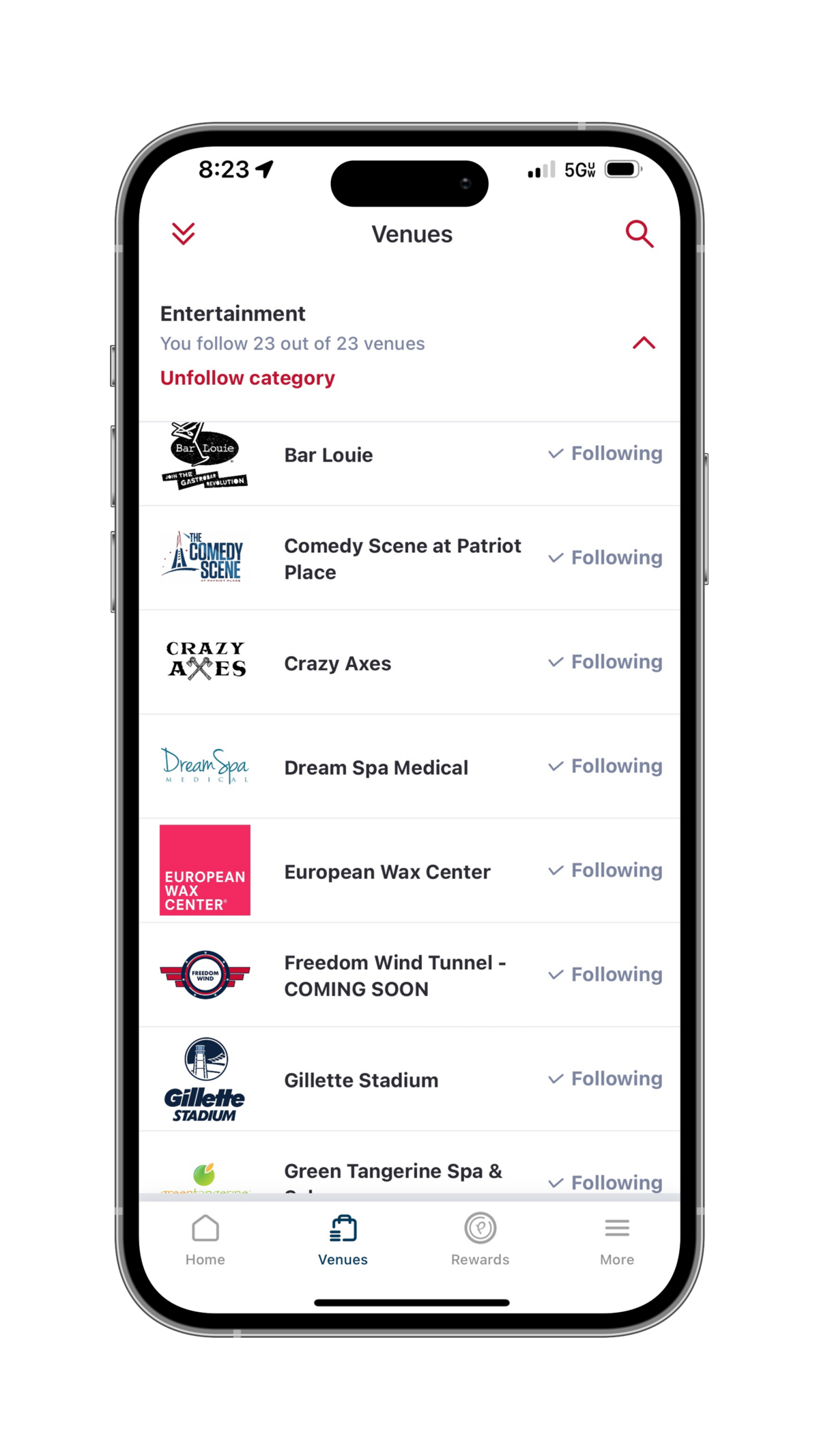 The Advantage App | Patriot Place
