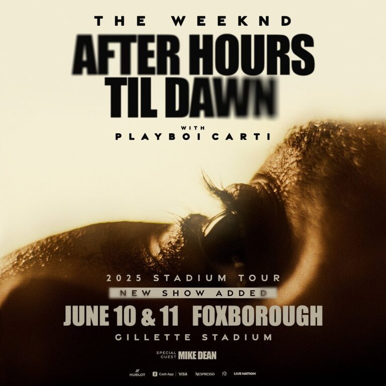 Gillette Stadium – The Weeknd: After Hours Til Dawn 2025 Tour | Patriot ...
