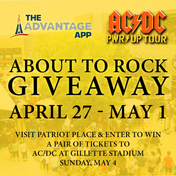 Patriot Place Advantage App – AC/DC About To Rock Ticket Giveaway ...