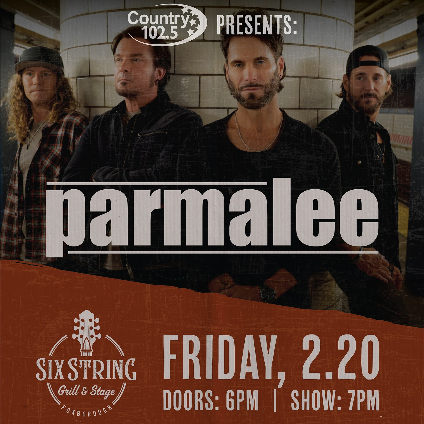 Six String Grill & Stage – Parmalee | Patriot Place