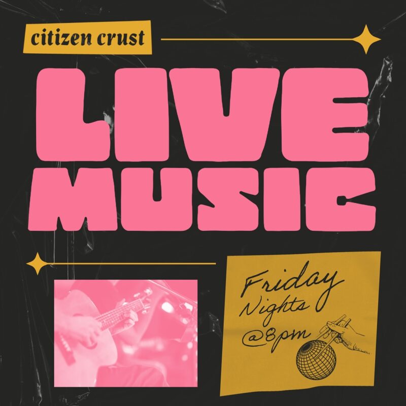 Citizen Crust – Live Music Friday | Patriot Place