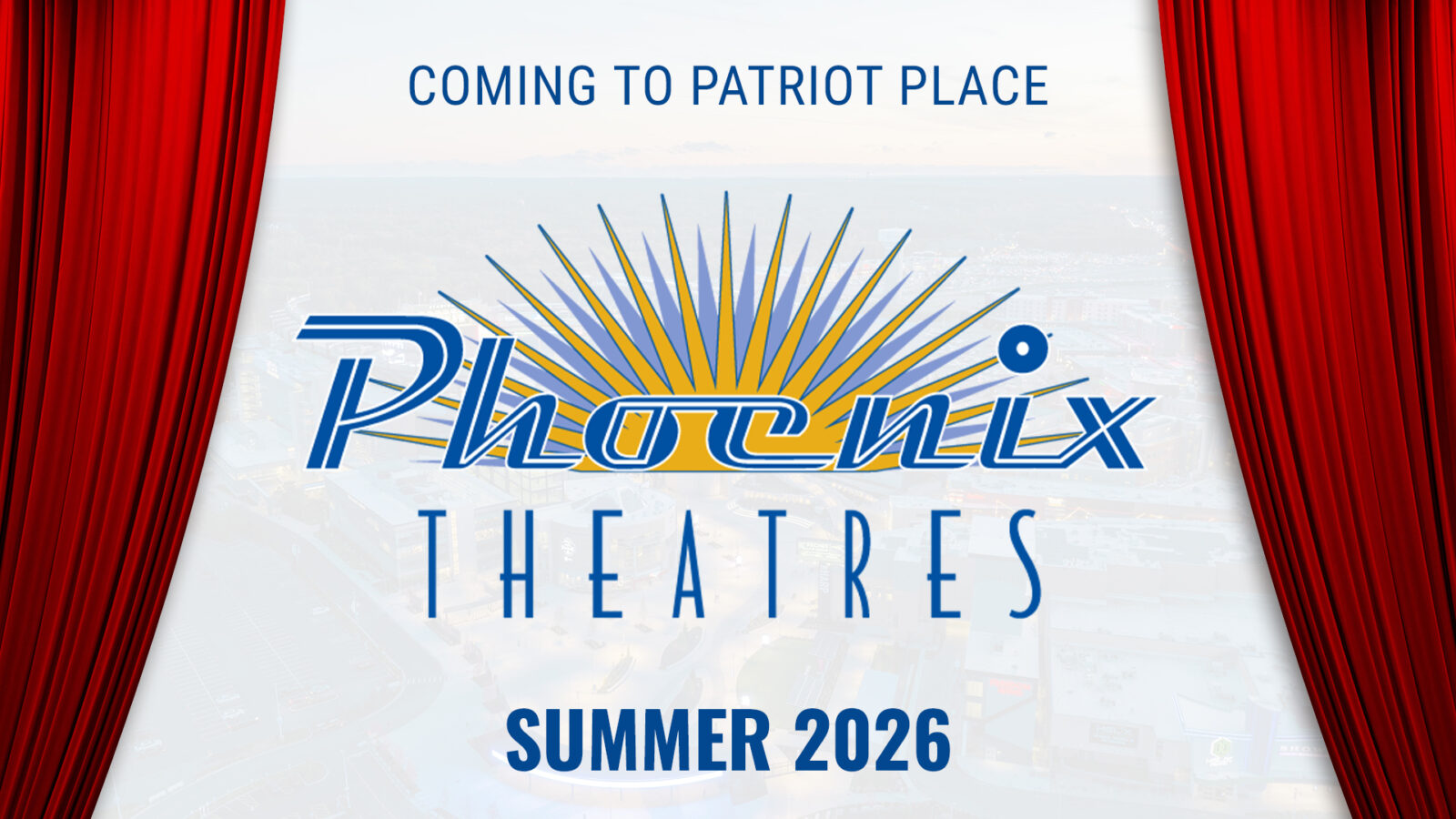 Phoenix Theatres to Launch Flagship Location at Patriot Place | Patriot ...