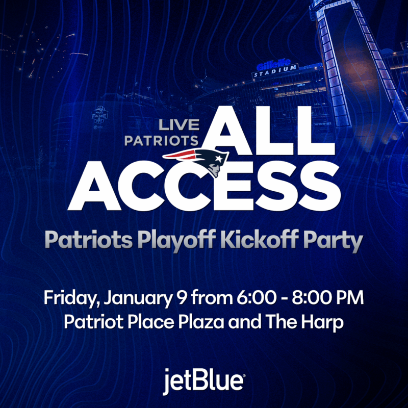 All Access Live Patriots Playoff Kickoff Party | Patriot Place