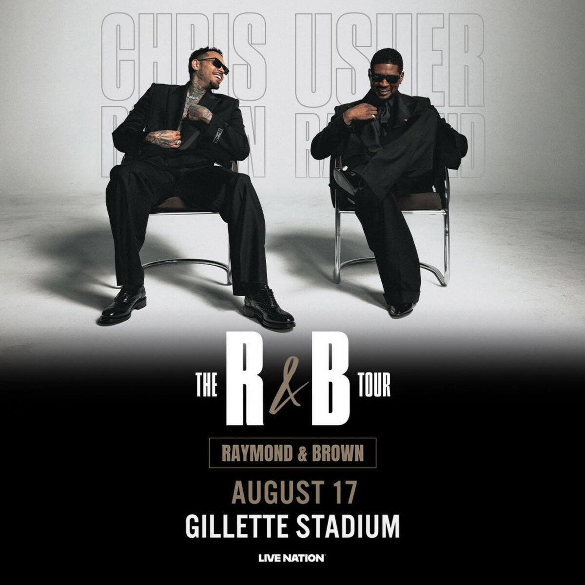 Gillette Stadium – Chris Brown & USHER: The R&B Tour | Patriot Place